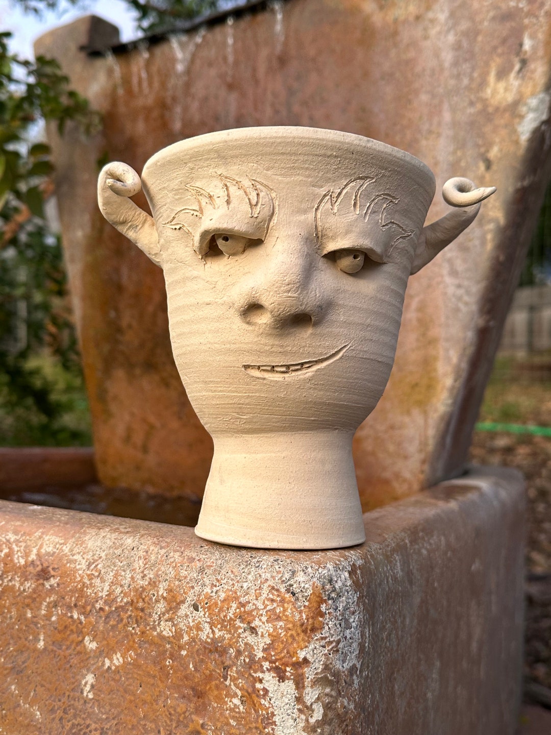 Gargoyle Planter for Sedum & Succulents! - Etsy