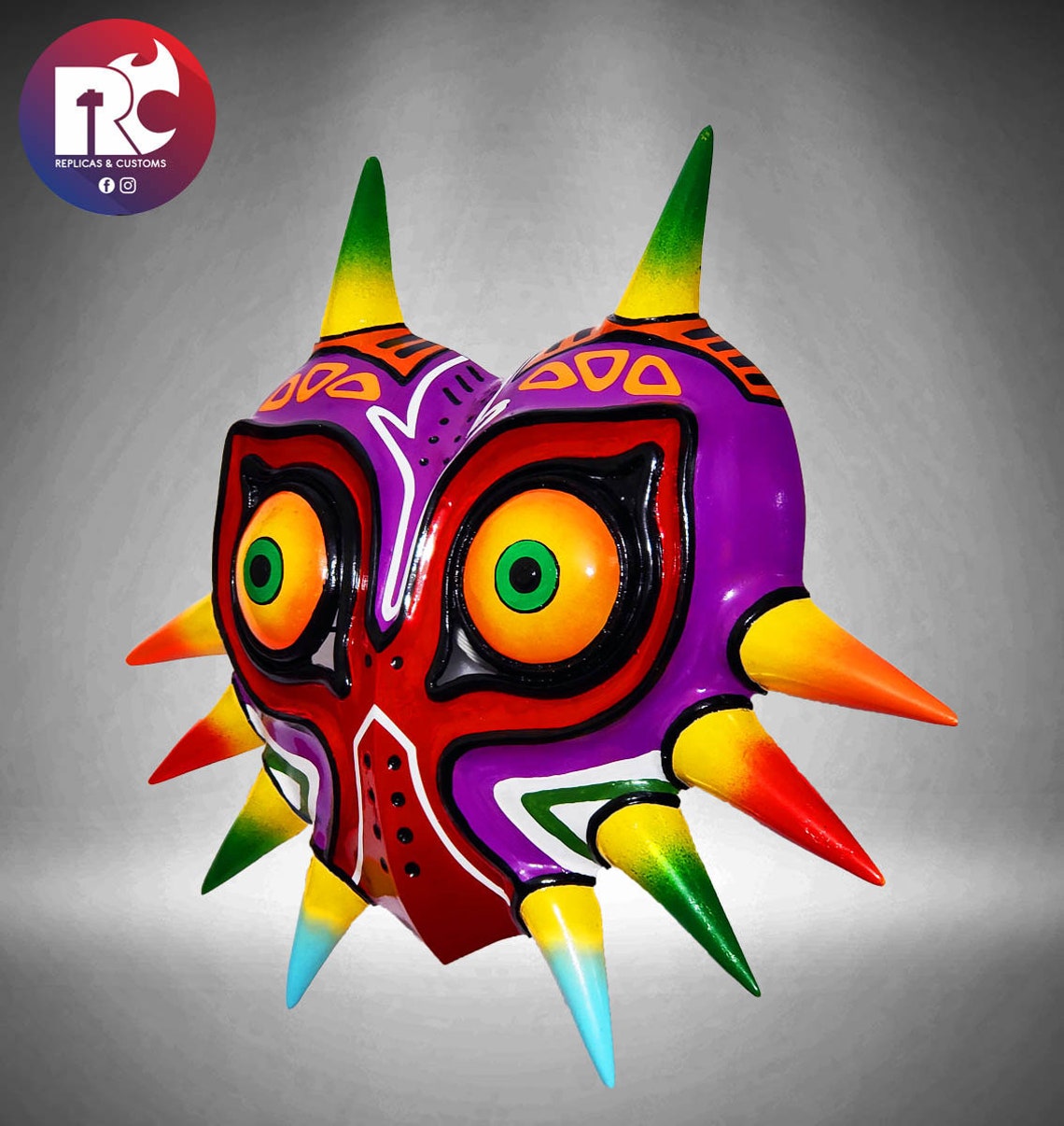 Majora's Mask the Legend of Zelda Full Face Mask | Etsy