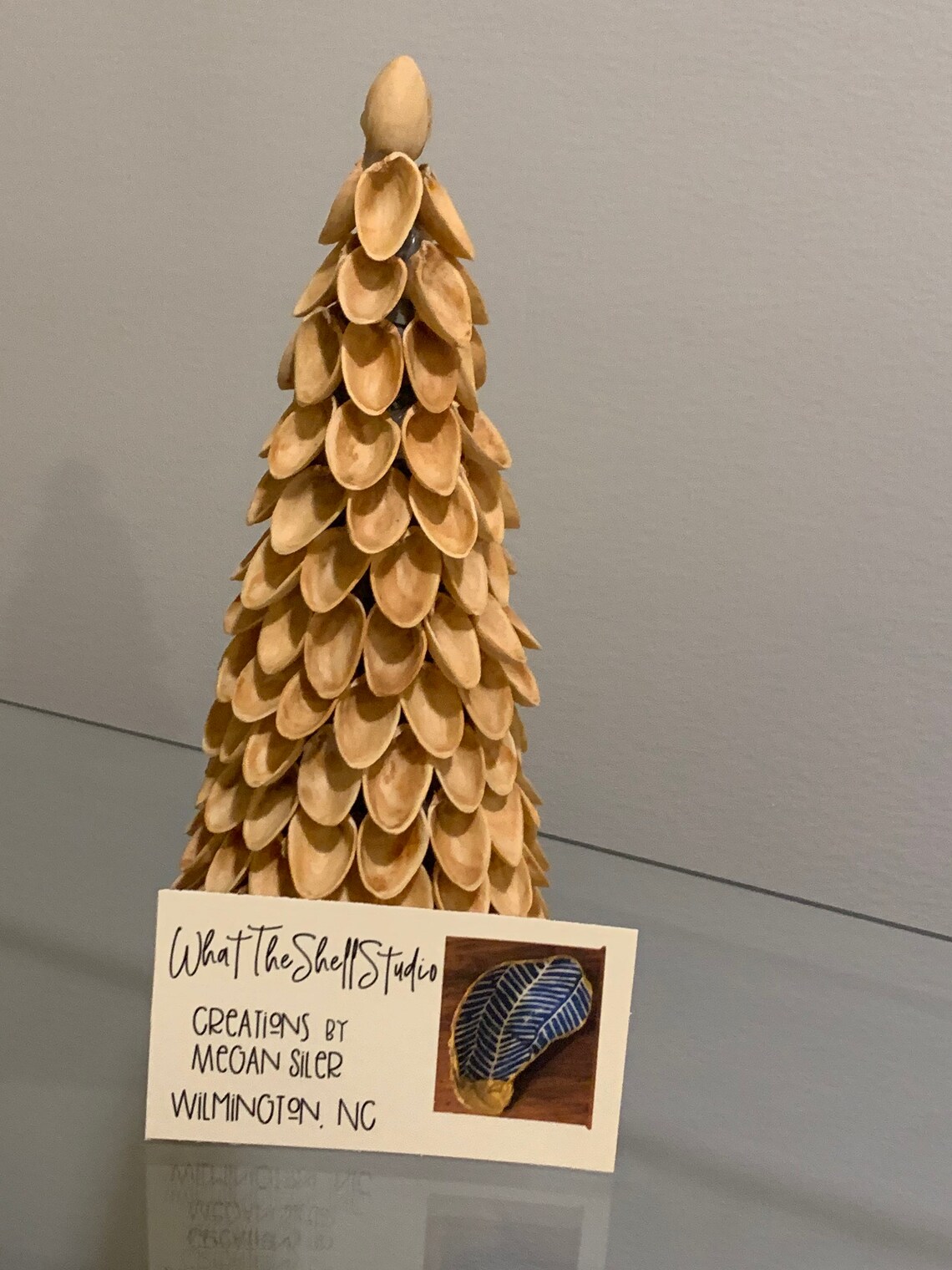 Pistachio Shell Christmas Trees - Etsy