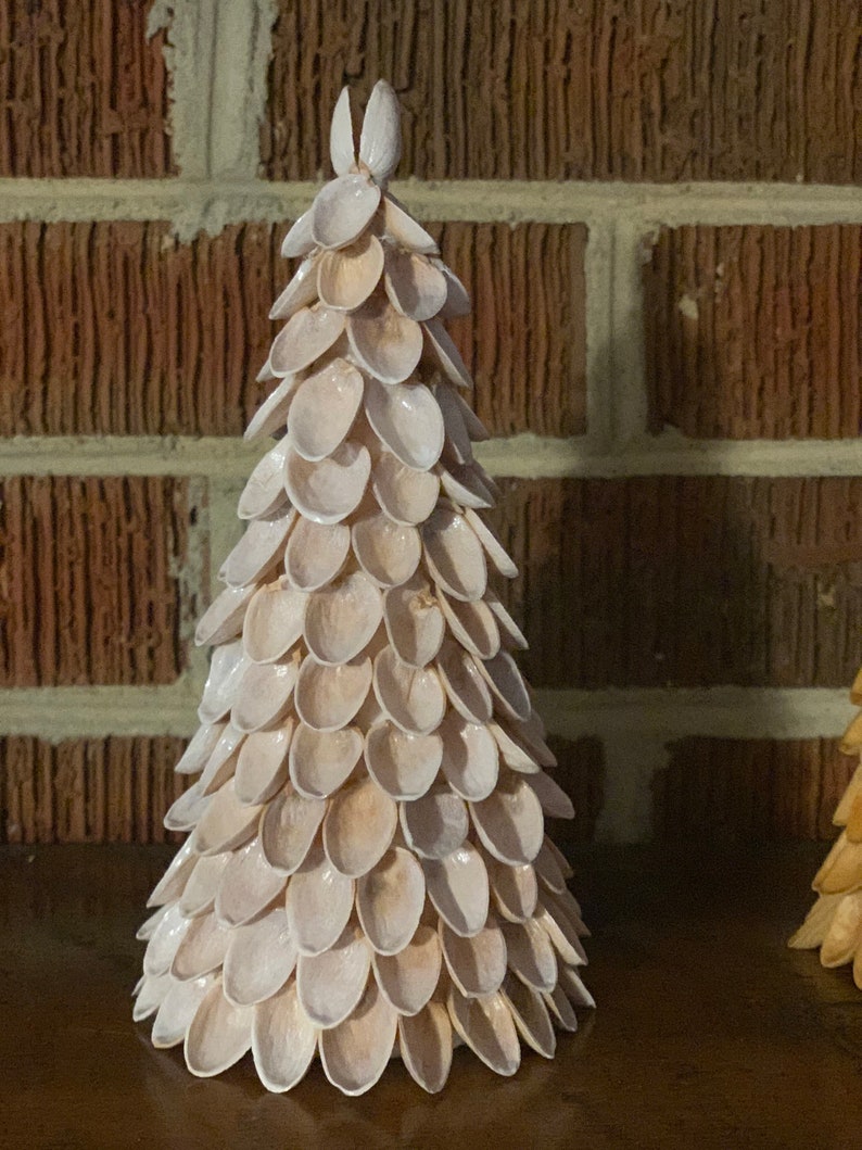 Pistachio Shell Christmas Trees - Etsy