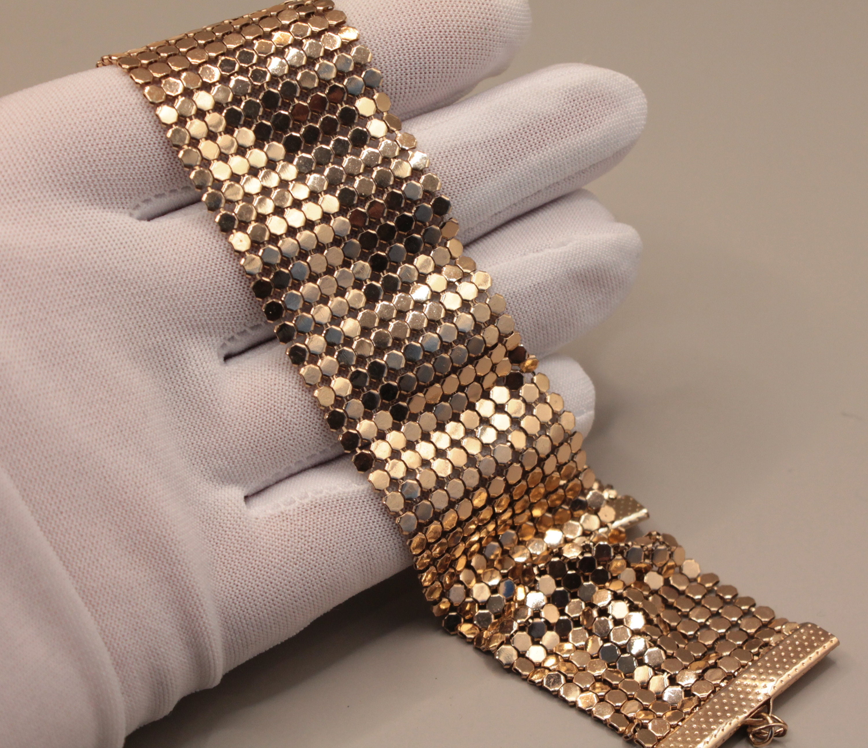 Vintage Chain Mail Collar Gold Tone Chainmail Choker Lovisa Necklace ...