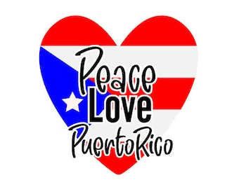 Puerto Rico Flag SVG Puerto Rican Clipart Digital Download Puerto Rico ...