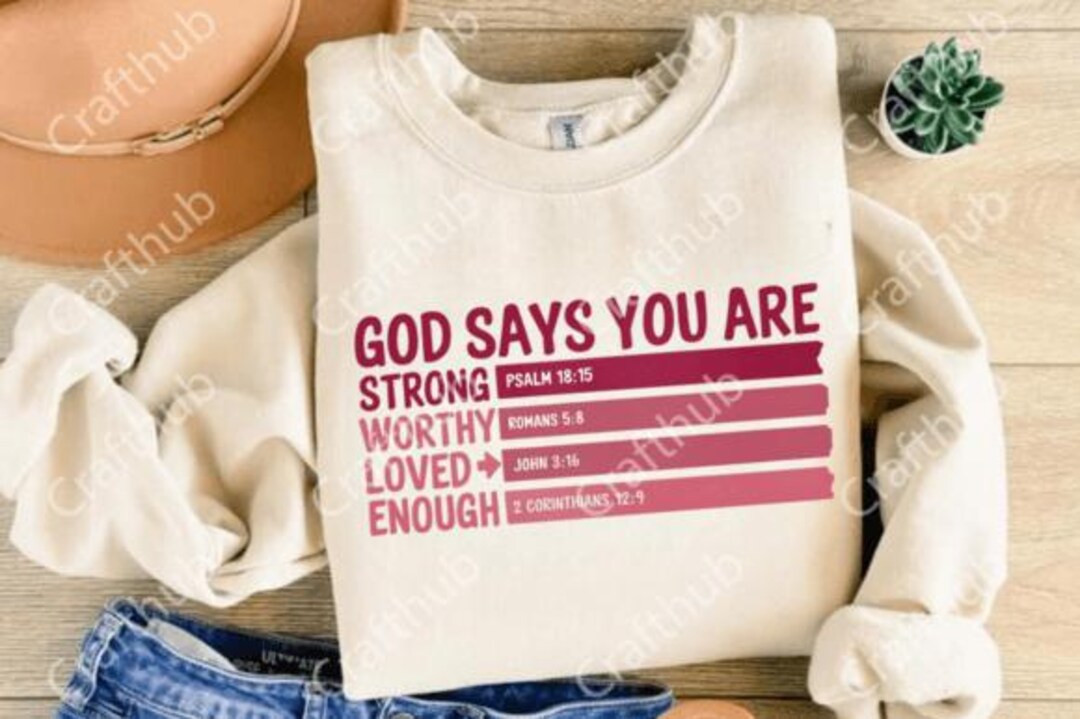 God Says Png - Etsy