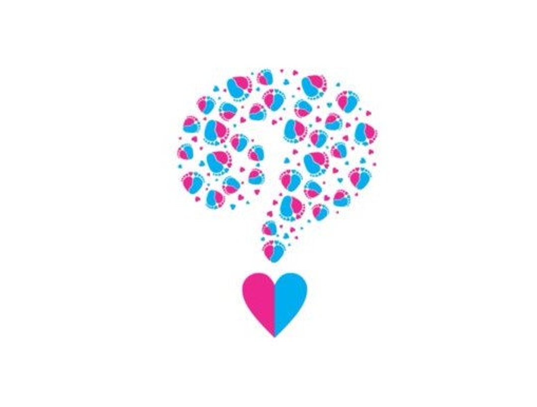 Gender Reveal Question Mark Svg, Png - Etsy