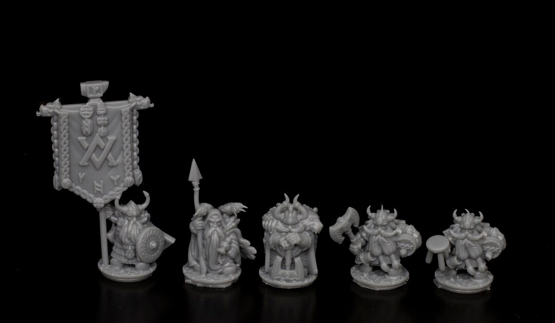 Heroes | Dwarfs | Varus Miniatures | 10mm Scale - Etsy