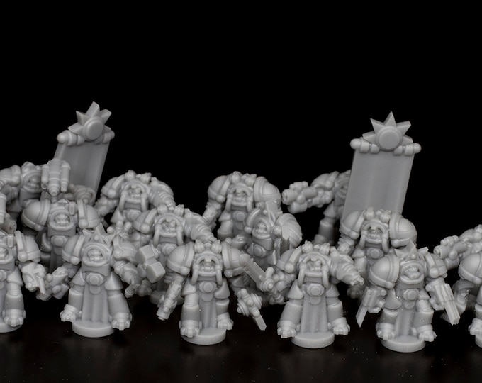 Heavy Armour Command MK2 x19 Orbital Knights 8mm KMFP Designs - Etsy