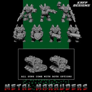 Artillery (x1) | Metal Marauders/orcs | 8mm | KMFP Designs - Etsy