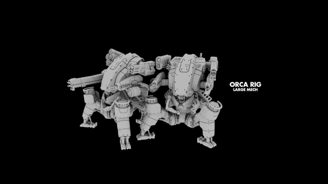 Orca Rig (x2) - Large Mech | the Corsairs | Full Spectrum Dominance ...