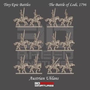 Austrian Uhlans | Battle of Lodi, 1796 | 3dbreed Miniatures | 10mm | - Etsy