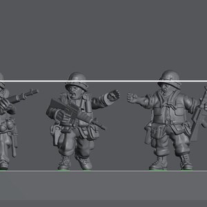 North Vietnamese Army (NVA) | Vietnam | 3dbreed Miniatures | 15mm Scale ...