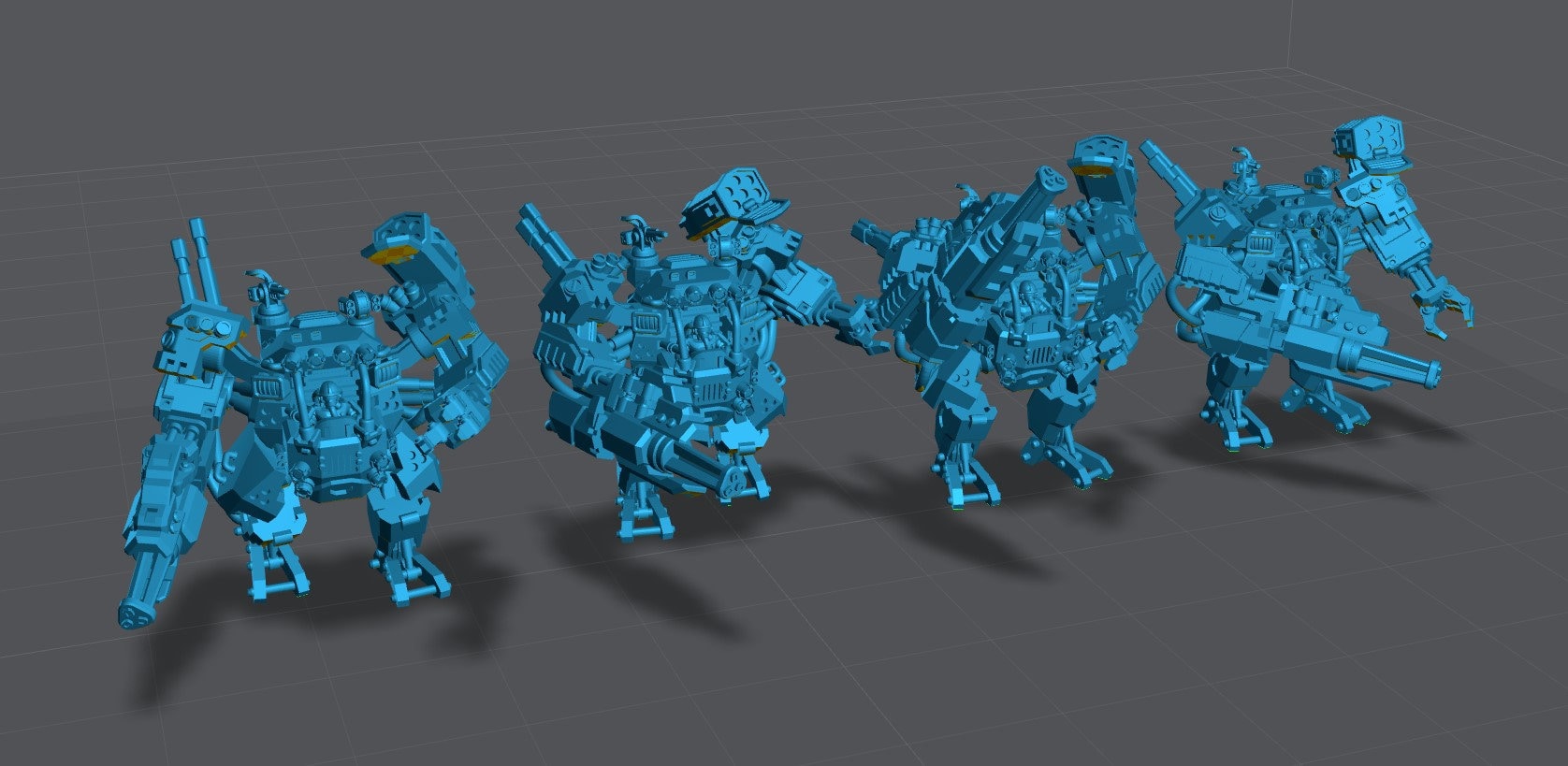 Mech Gunners x4 the Enlisted Full Spectrum Dominance - Etsy