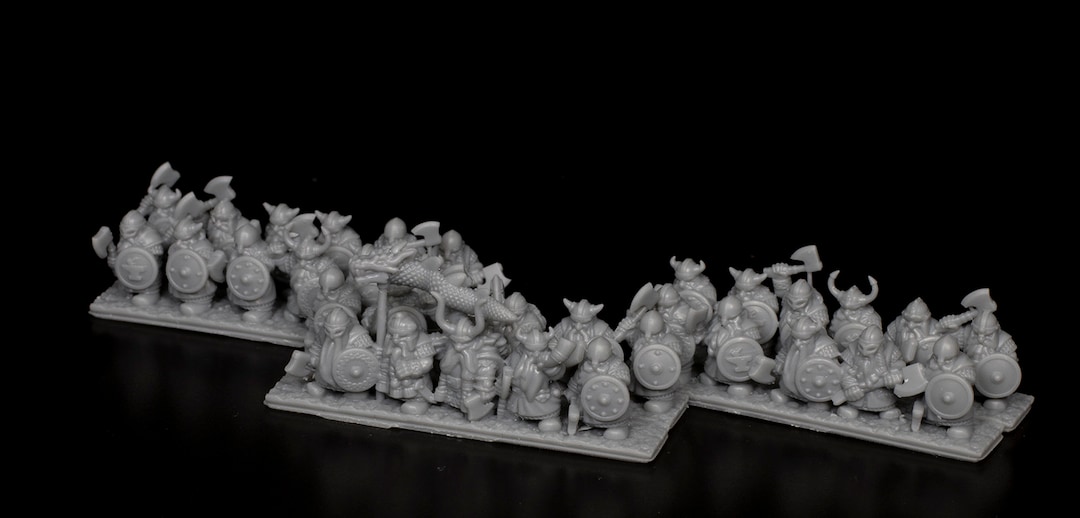 Warriors | Dwarfs | Varus Miniatures | 10mm Scale - Etsy