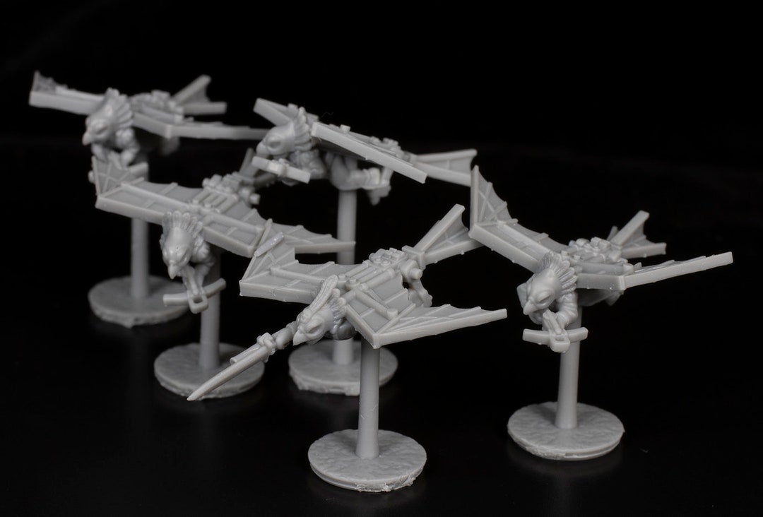 Birdmen (x10) | Mercenaries | Varus Miniatures | 10mm - Etsy