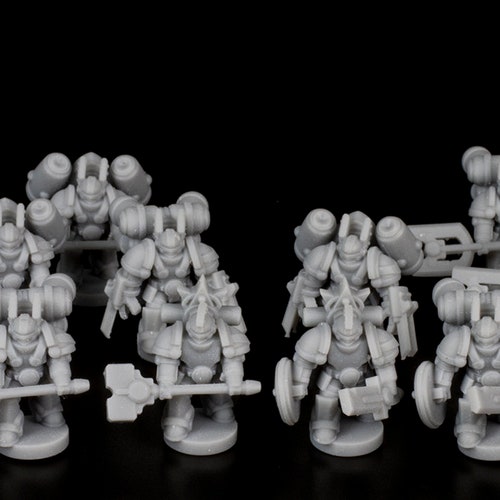 Orbital Knights Heavy Armour Infantry 6mm KMFP Designs - Etsy