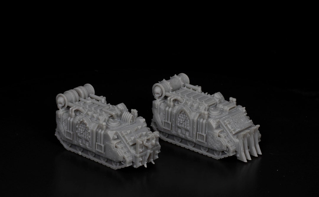Hellforged Transport (x2) | Chaos | Cursed Legion of Cendre | 8mm Scale ...