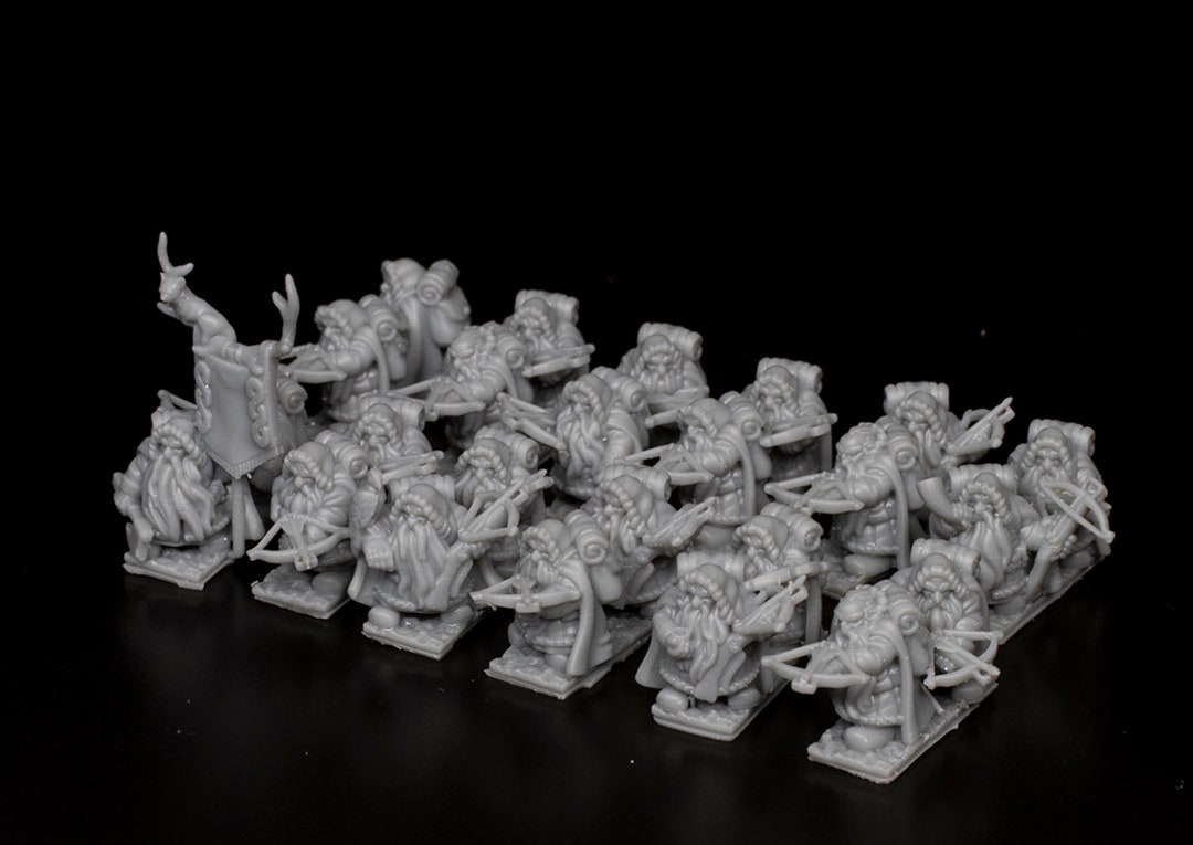 Rangers | Dwarfs | Varus Miniatures | 10mm Scale - Etsy