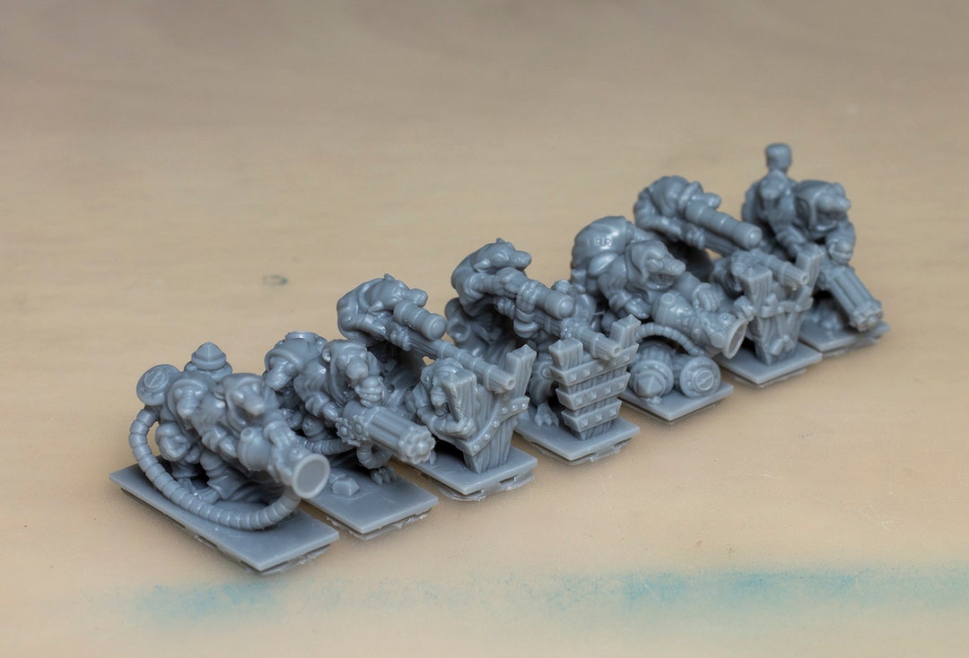 Special Weapons Vermin Clans Ankylo 10mm Scale - Etsy