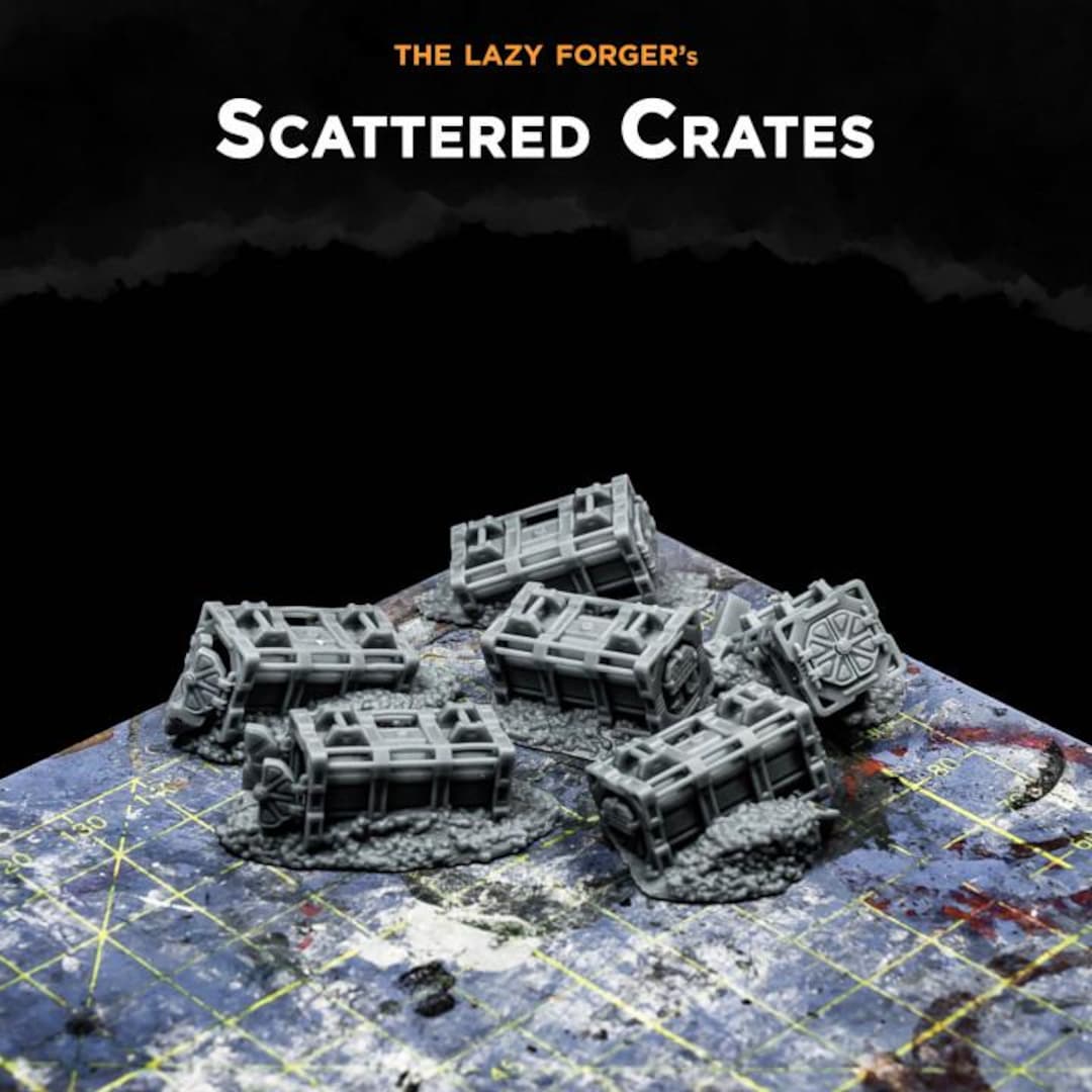 Scattered Crates (x6) | Full Spectrum Dominance | 6mm | Thelazyforger ...