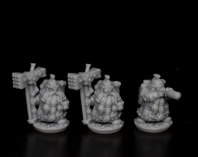 Dwarf Engineers Varus Miniatures 10mm Scale - Etsy