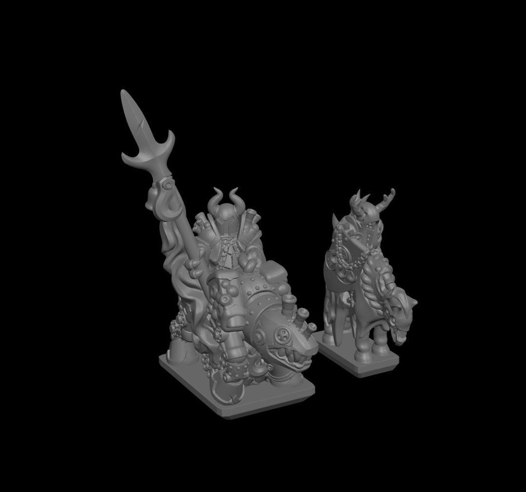 Blight Warriors Characters Chaos Ankylo Miniatures 10mm - Etsy