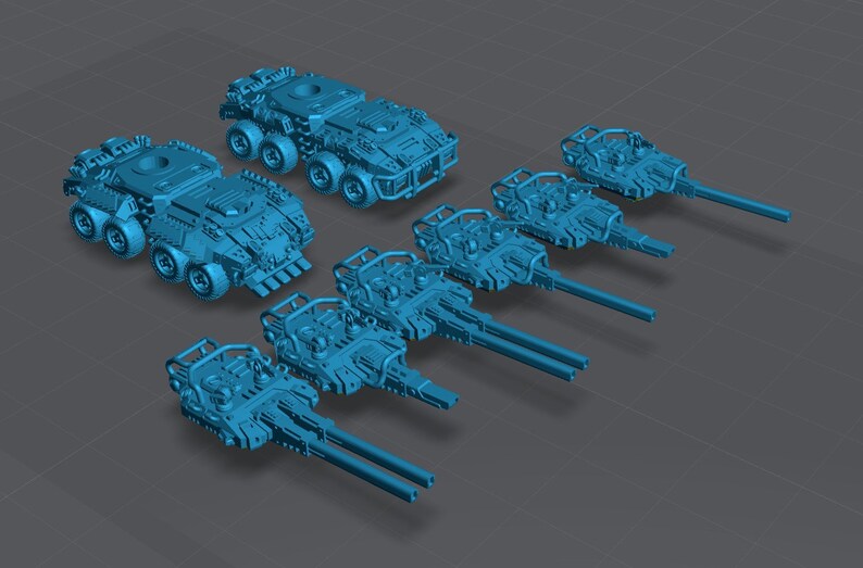 Main Battle Tank x4 the Enlisted Full Spectrum Dominance - Etsy