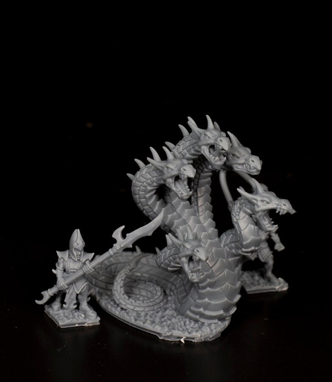 Dark Elf Hydra | Forest Dragon | 10mm - Etsy
