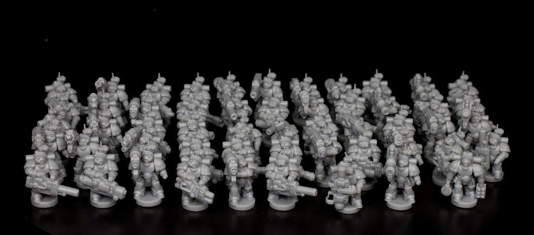 Orbital Knights Heavy Weapons (x54) | 8mm | KMFP Designs - Etsy