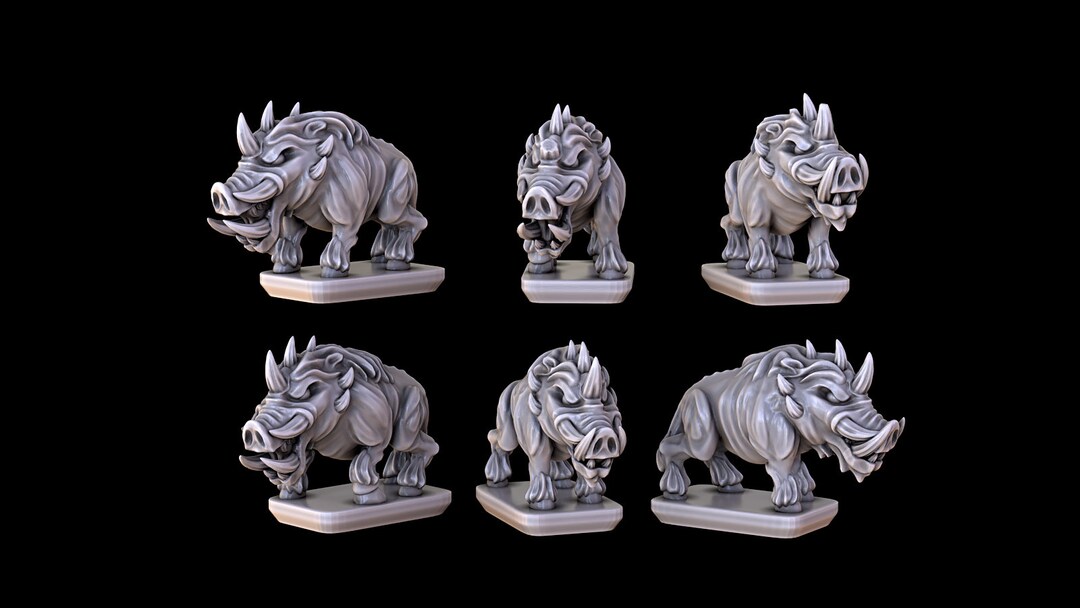 Boars Beastkin Ankylo 10mm - Etsy