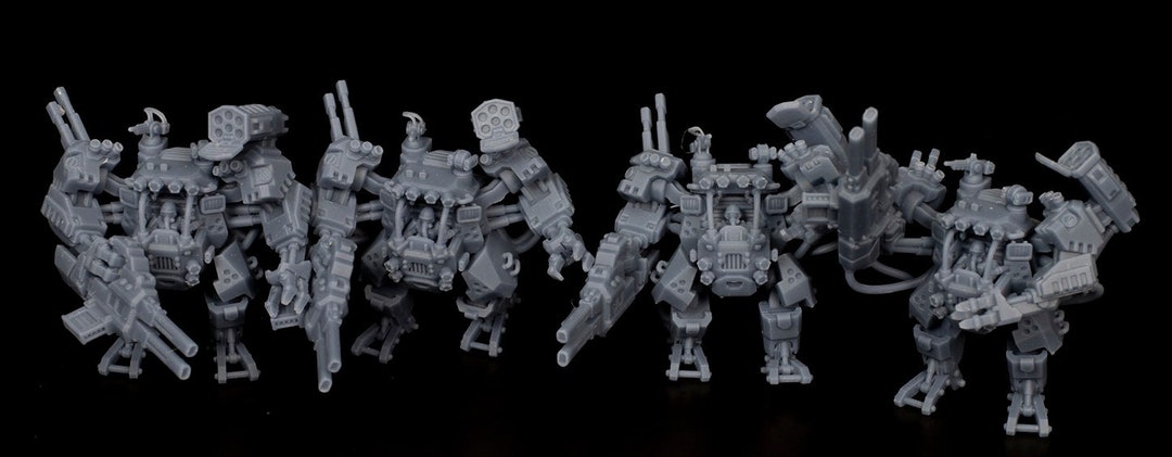 Mech Gunners (x4) | the Enlisted | Full Spectrum Dominance | 6/8mm ...