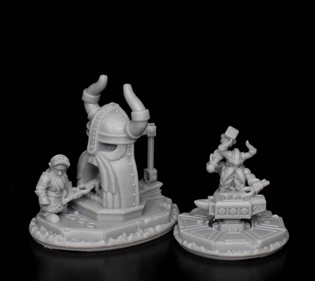 Forge & Anvil | Dwarfs | Forest Dragon | 10mm Scale - Etsy