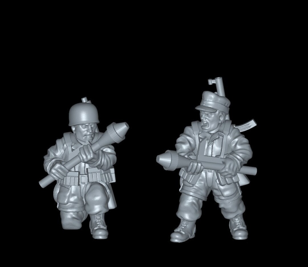 Panzerfaust | German Airborne WW2 | Europe in Flames | 2x Miniatures ...