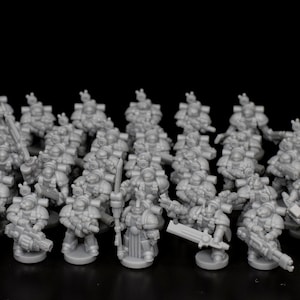 Orbital Knights Xeno Hunters (x44) | 8mm | KMFP Designs - Etsy