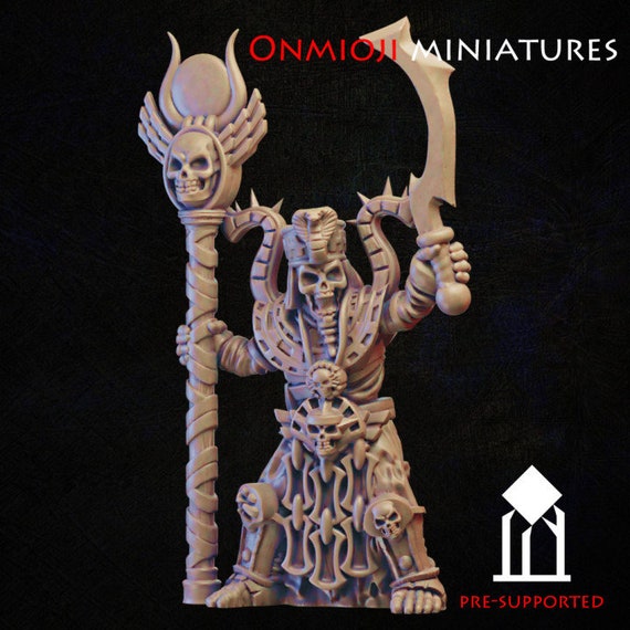 Desert Kings Lich Priest Onmioji 10mm - Etsy