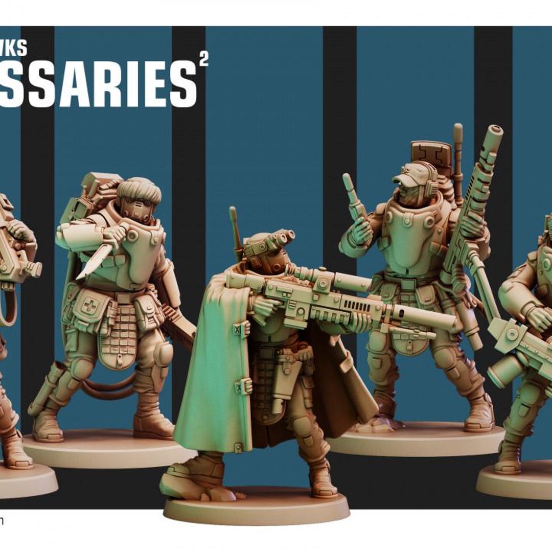 Janissaries V2 (part 2) | Desert Hawks | 32mm Scale | Red Pilgrim ...