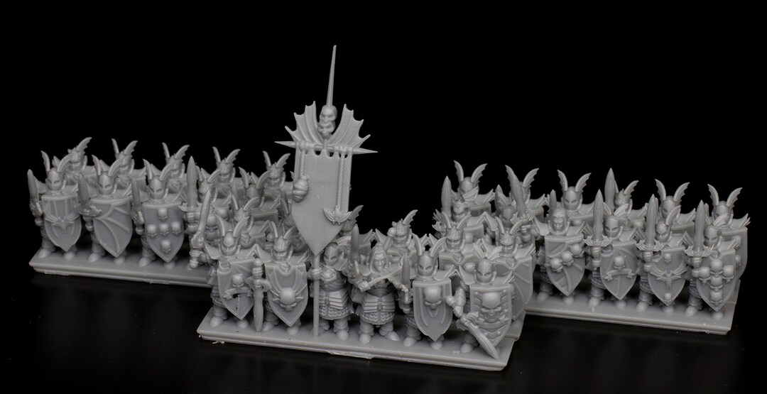 Vampire Infantry | Undead | Onmioji | 10mm Scale - Etsy UK