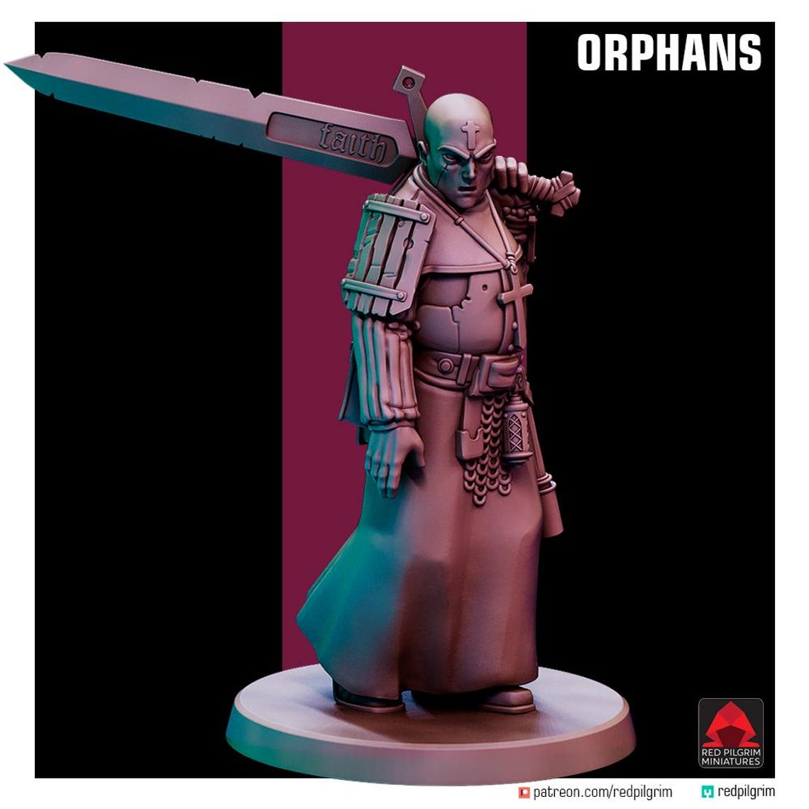 Orphans (x5) | 32mm Scale | Red Pilgrim Miniatures - Etsy
