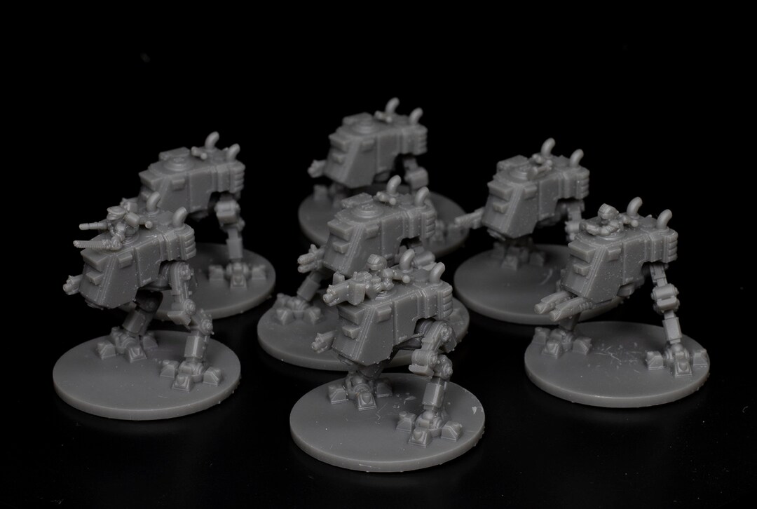 Esyrian Scout Walkers (x7) | Wakes Emporium | 8mm Scale - Etsy