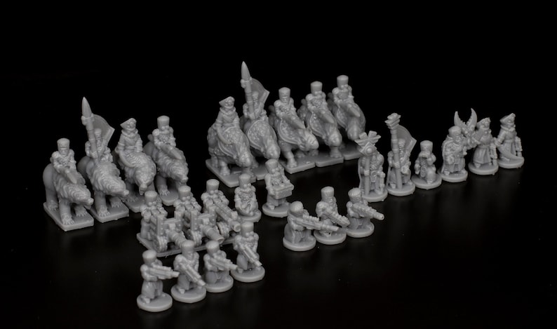 Scifi Hussars | Ankylo Miniatures | 6/8mm Scale - Etsy