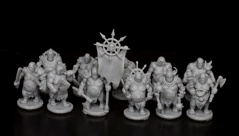 Chaos Ogres Chaos 10mm Scale - Etsy
