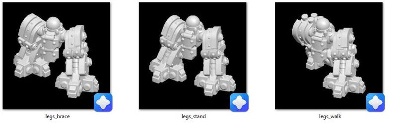 Heavy Siege Cyborg (x1) | Martian Cyborg | 8mm Scale | KMFP Designs - Etsy