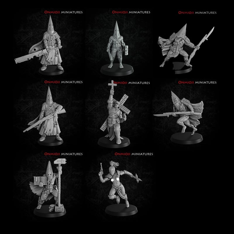 Trench Crusade Miniatures Trench Pilgrims - Etsy