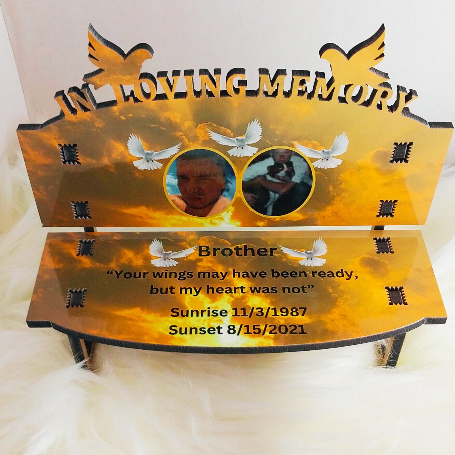 Personalized, Custom, in Loving Memory, Rest in Paradise, Memorial ...