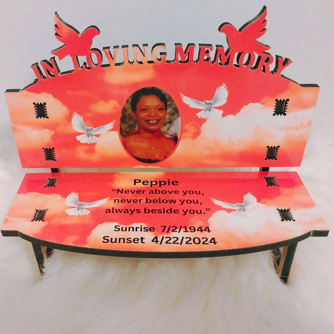 Personalized, Custom, in Loving Memory, Rest in Paradise, Memorial ...