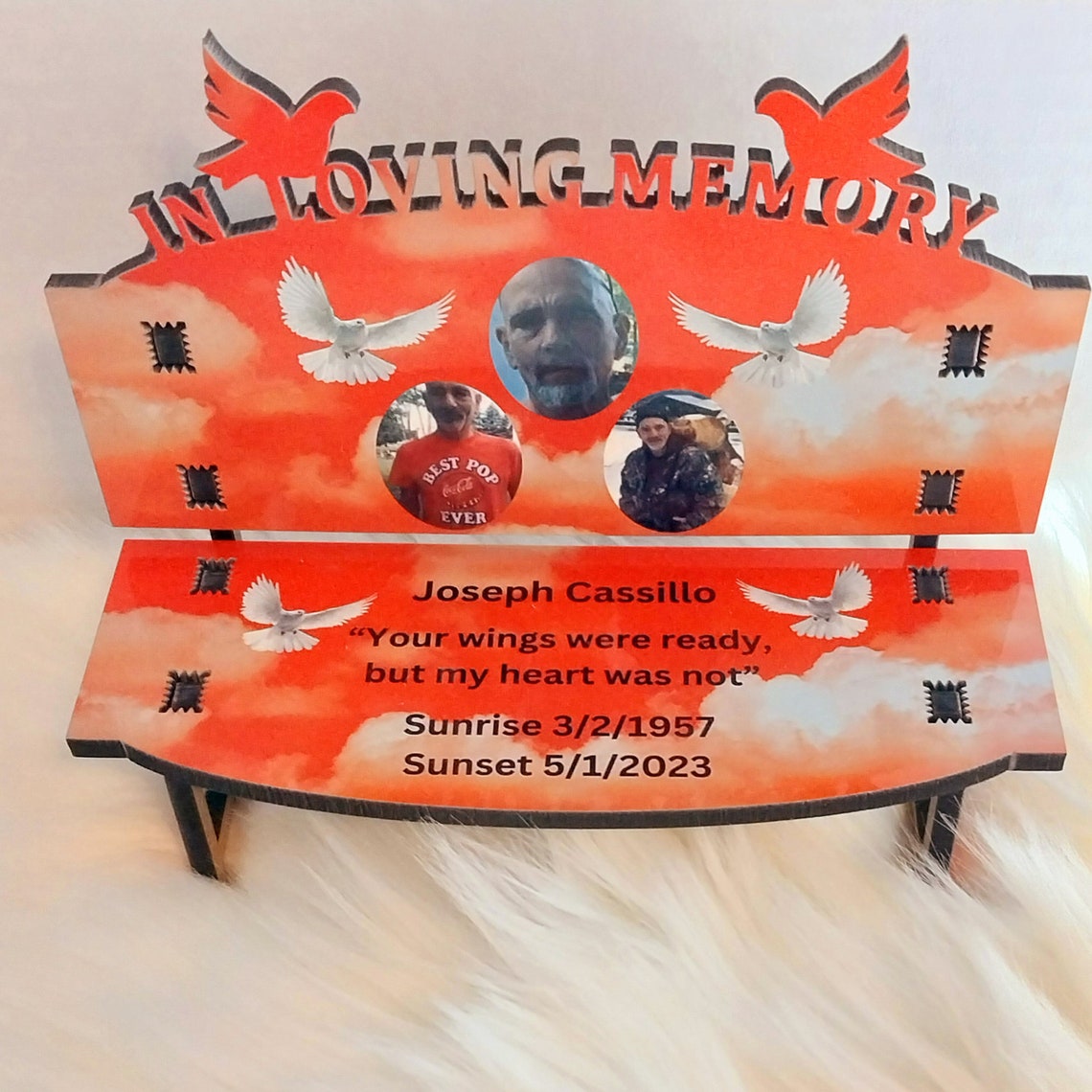 Personalized, Custom, in Loving Memory, Rest in Paradise, Memorial ...