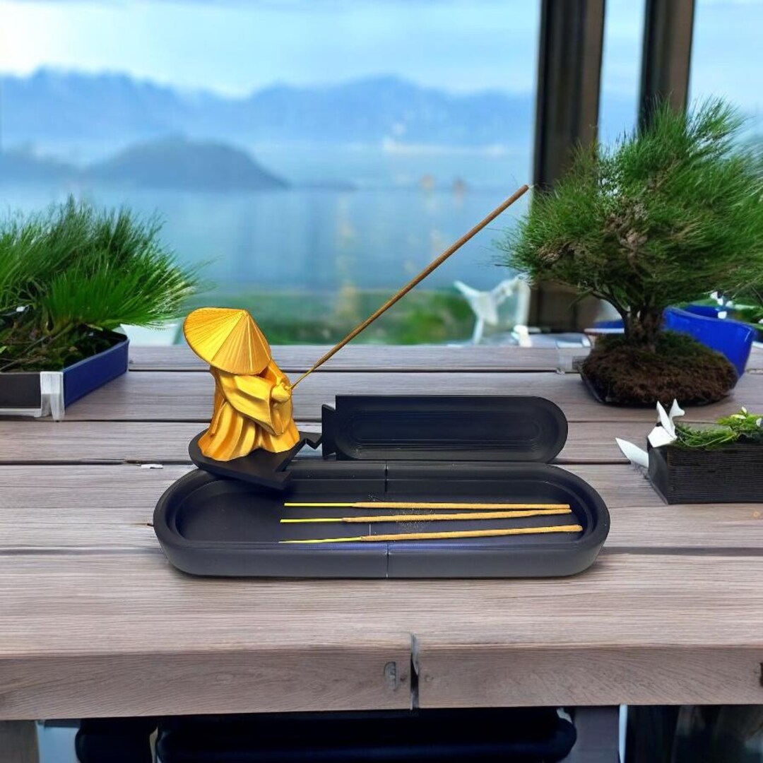 Samurai Incense Holder - Etsy