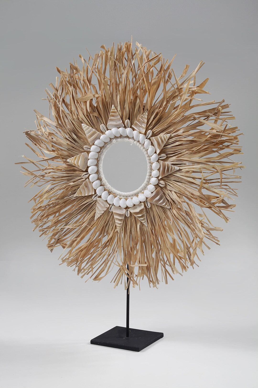 Cheap Boho Chic Sisal and Shell Standing Decoration in Fast Delivery - Etsy