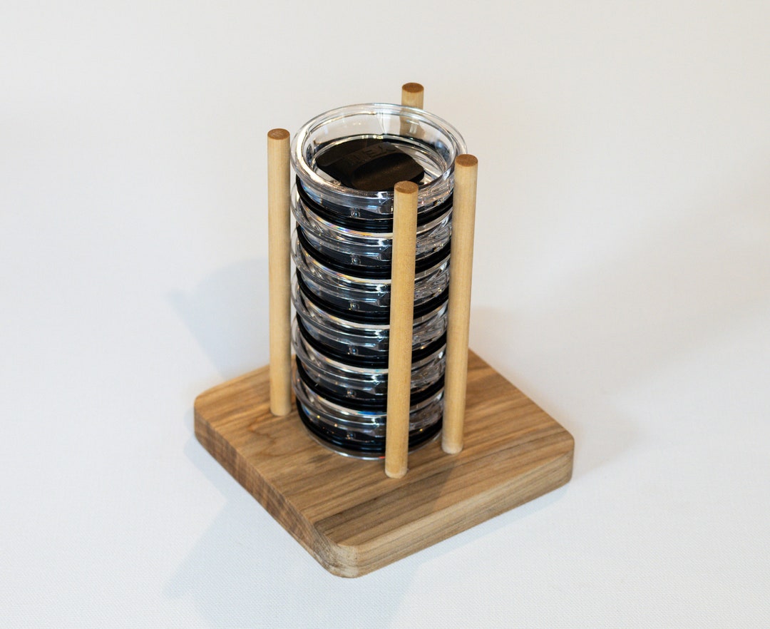 Ambrosia Maple Yeti Lid Organizer, Yeti Lid Storage, Yeti Lid Cabinet ...