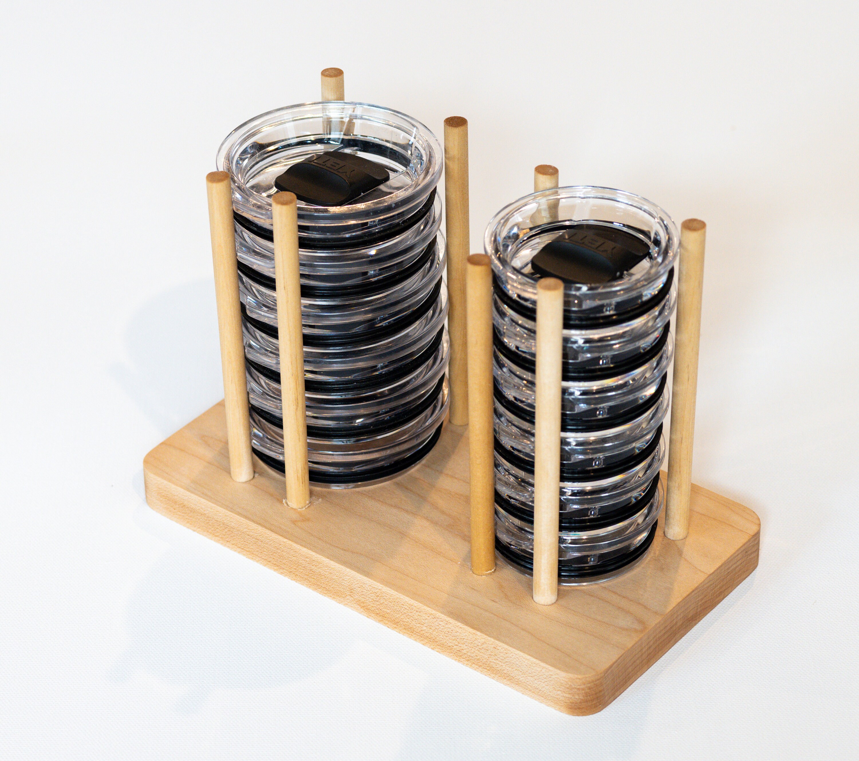 Maple Yeti Lid Organizer, Yeti Lid Storage, Yeti Lid Cabinet Storage - Etsy