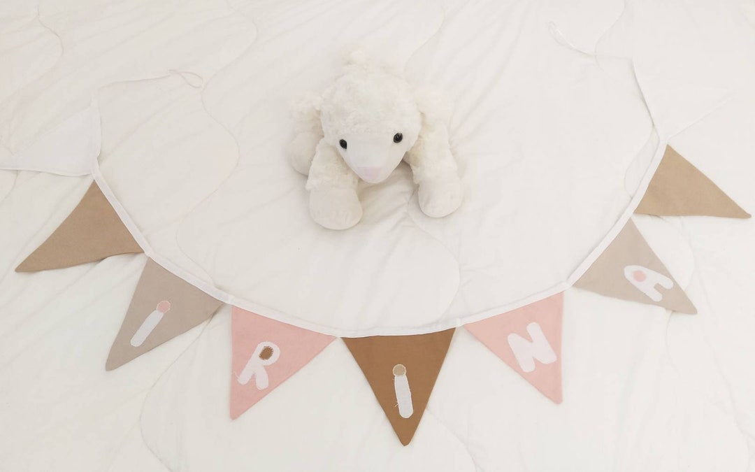 Personalized Pennants With Name, Name Chain, Children's Decoration ...