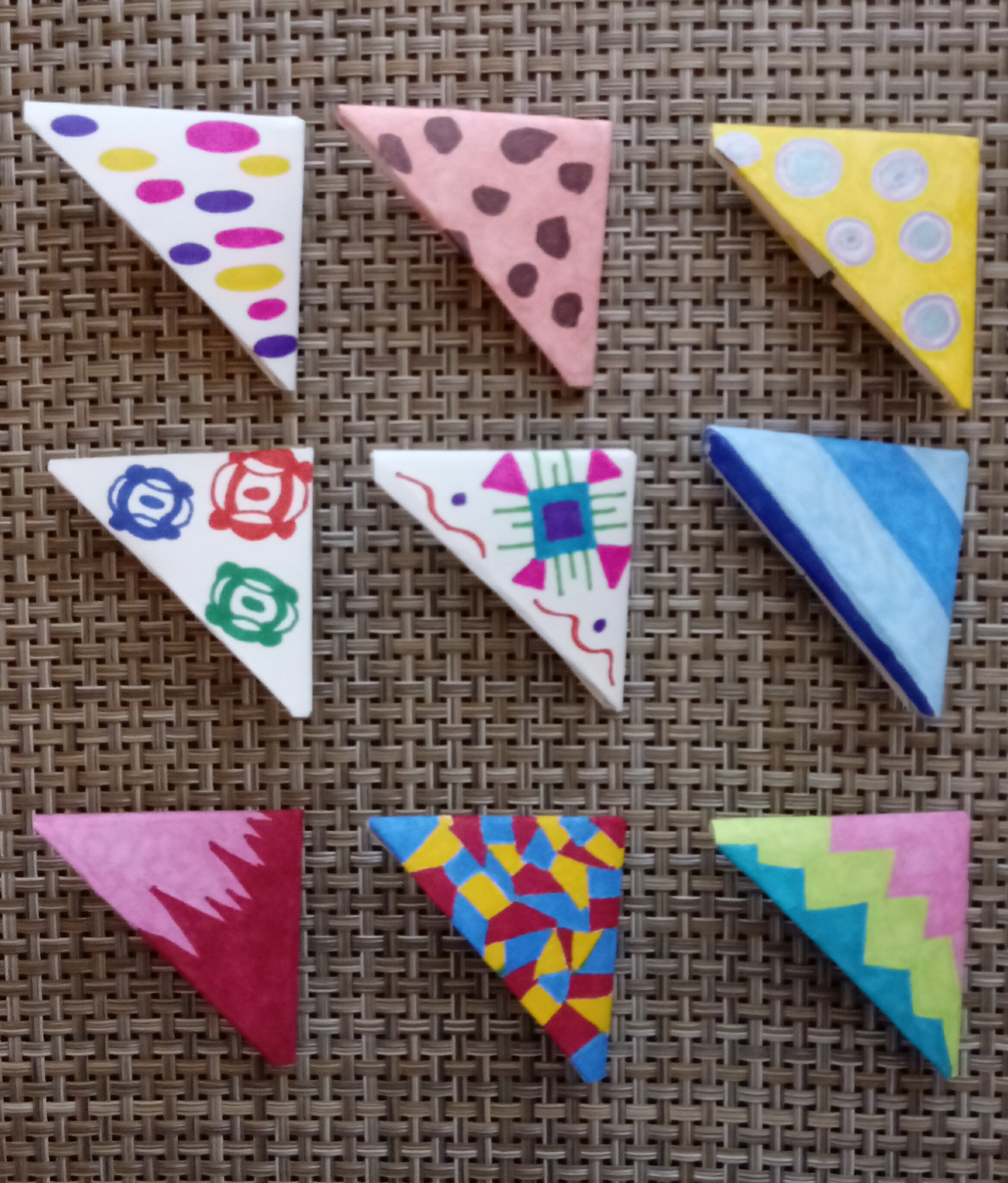 2 Unique Handmade Corner Bookmarks / Random Mystery Bookmarks | Etsy